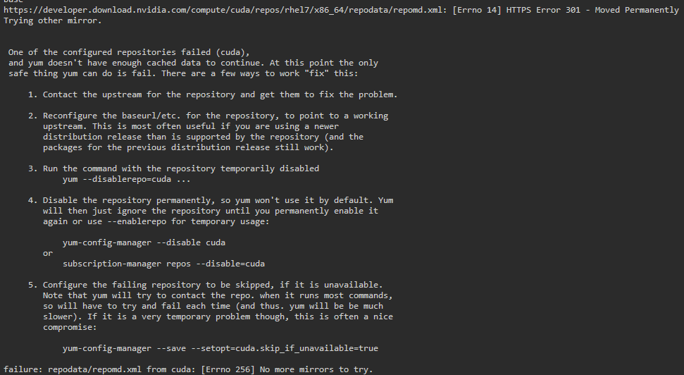 FATE 1.11.0脚本安装失败，提示CUDA网站已经永久移动 · Issue #4778 · FederatedAI/FATE · GitHub