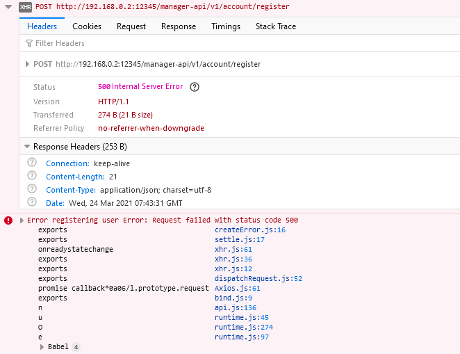 Cant register · Issue #658 · getumbrel/umbrel · GitHub
