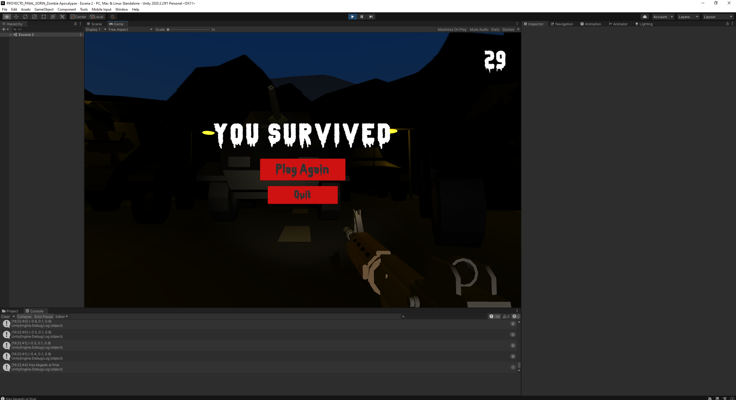 Github Endorial Zombie Survival Unity