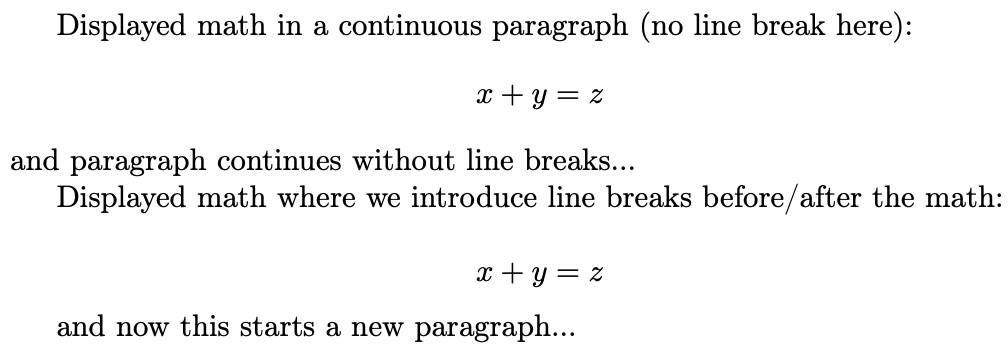 Inline display math (double dollar sign) · Issue #1181 · jupyter-book ...