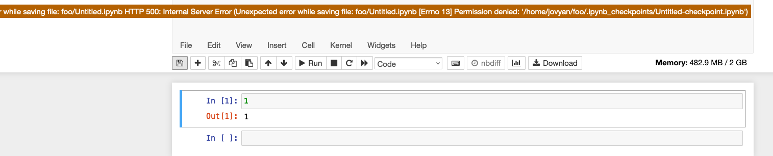 Lab can't even open notebooks/text files when `.ipynb_checkpoints` directory lacks execute ...