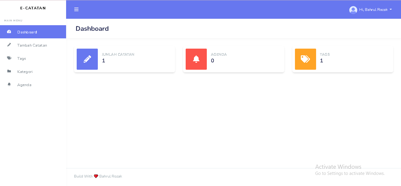 Github Tdr 3003 E Catatan By Bahrul Rozak E Catatan Simpan Catatan Secara Terorganisir 😎