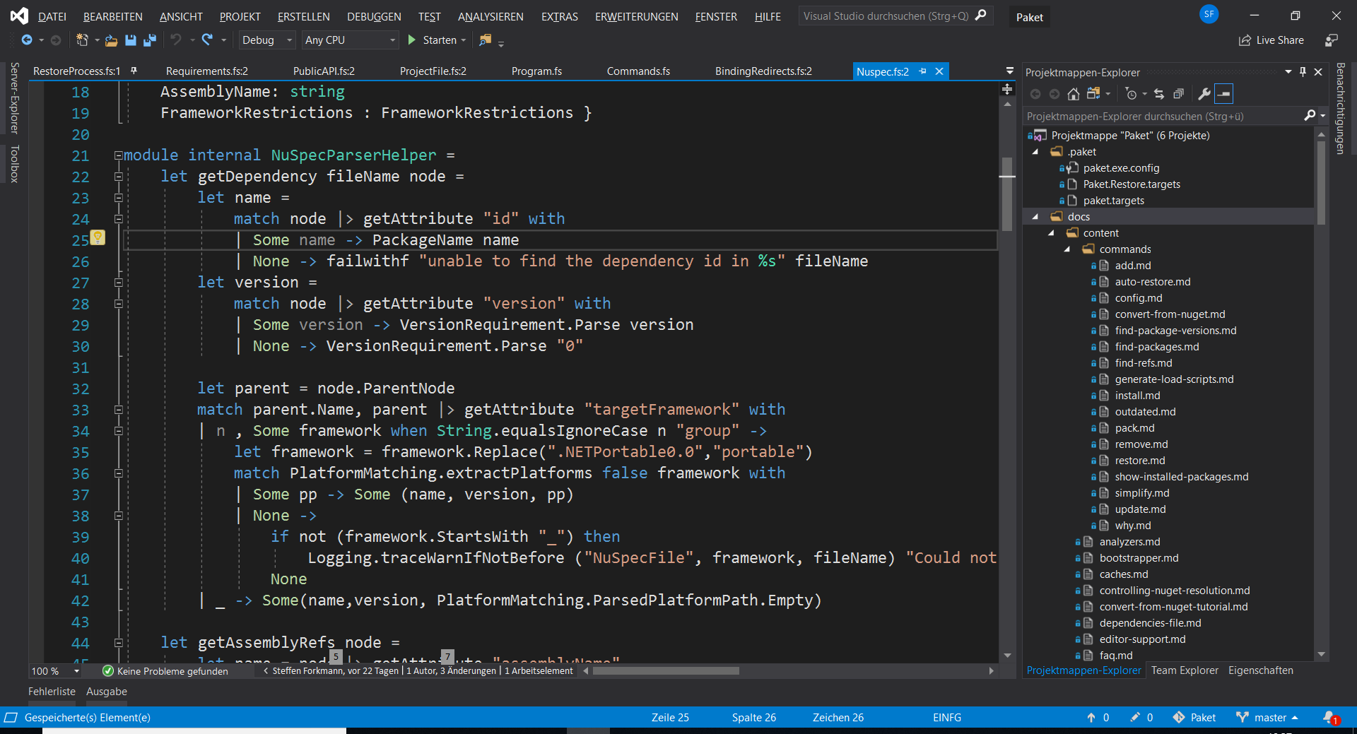Many many false positive unused variables in paket project · Issue ...