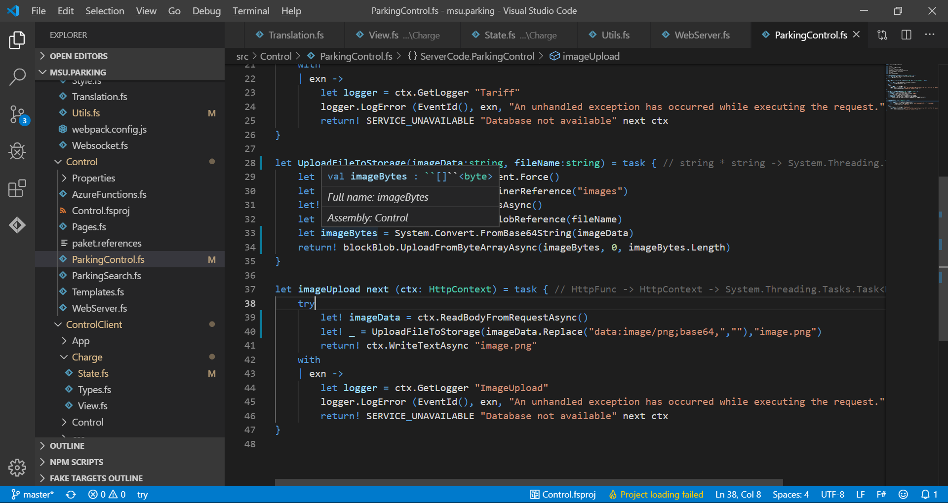 Something is wrong with array signatures · Issue #1240 · ionide/ionide-vscode-fsharp · GitHub