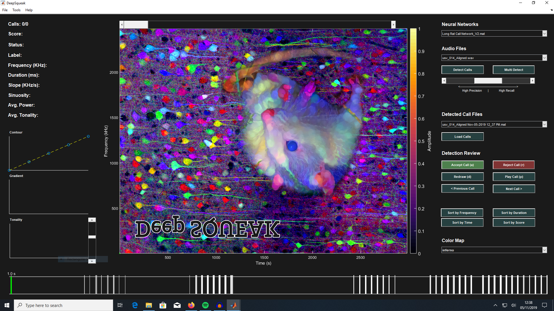 Error loading detected calls via Long_Rat_Call_Network_V2 · Issue #64 · DrCoffey/DeepSqueak · GitHub