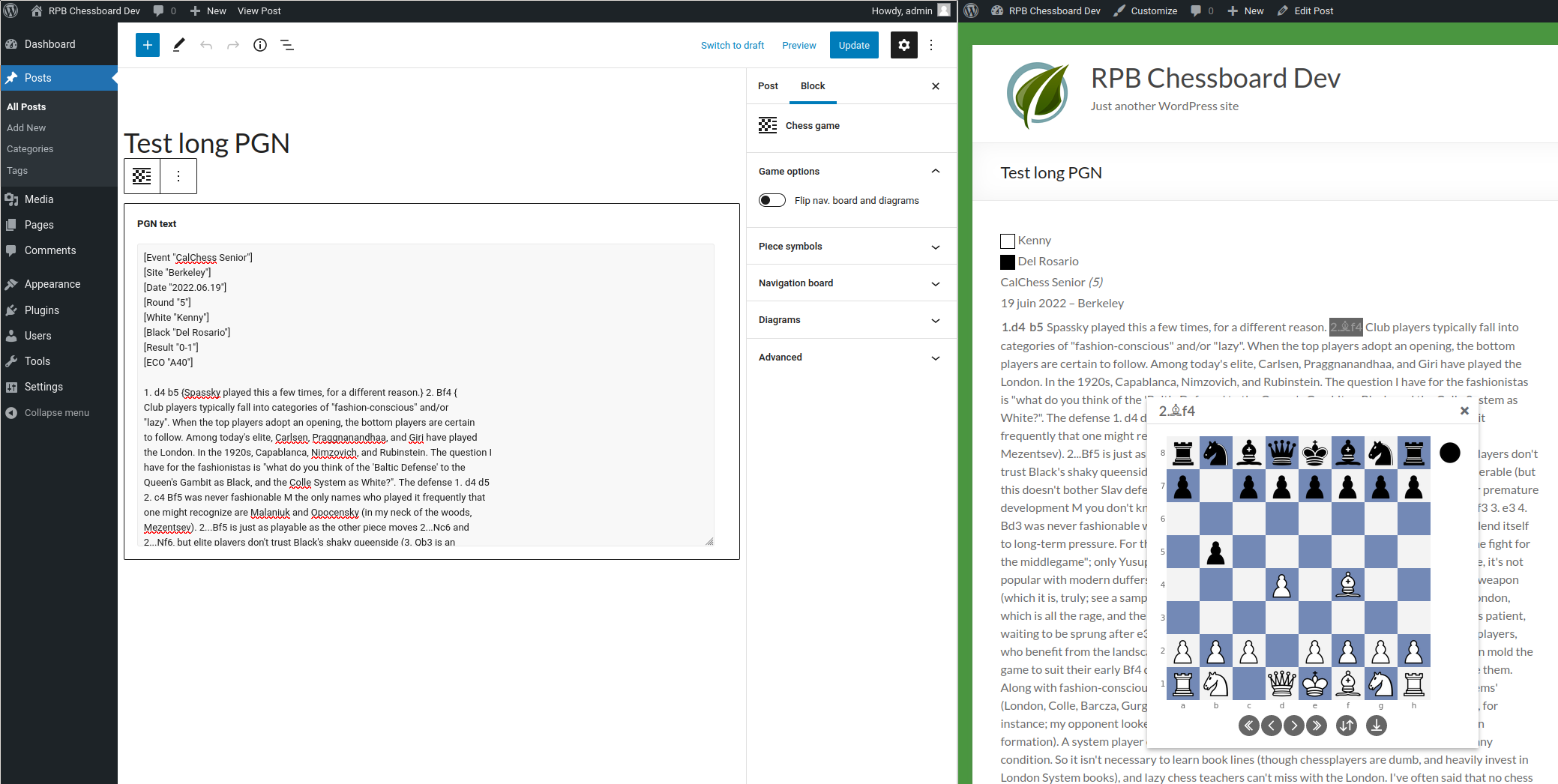 Limit to size of PGN file? · Issue #241 · yo35/rpb-chessboard · GitHub
