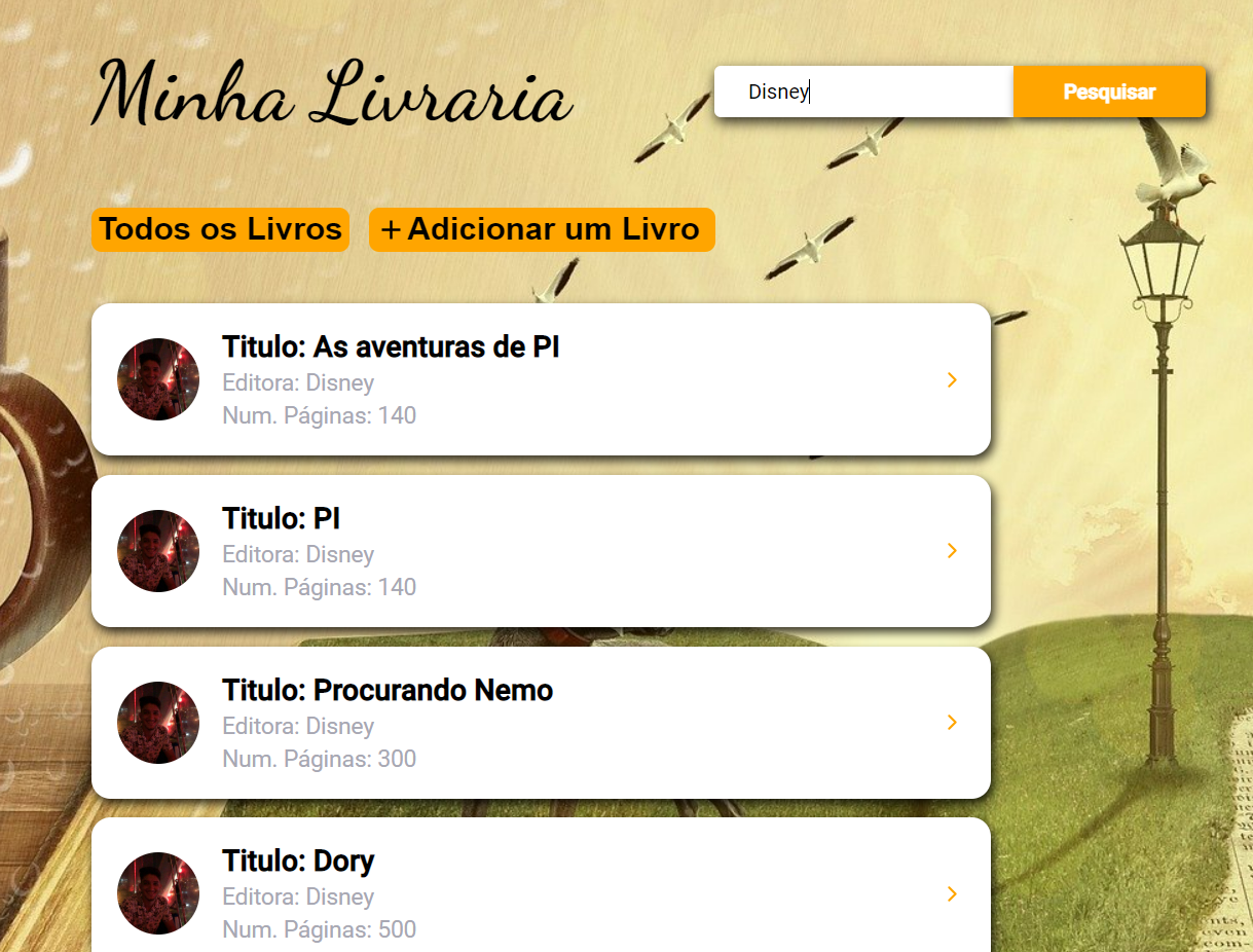 GitHub - RobertwilliamN/Livraria-API