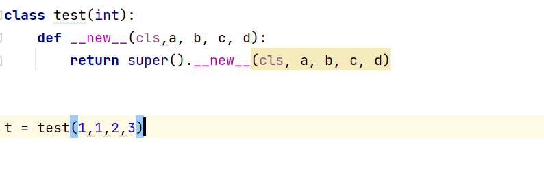 In terms of immutable classes, such as int__ new__ () does the definition of function stipulate ...