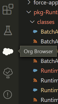 When ScratchOrg is set as default org VSCode menu is missing commands and org browser. · Issue ...