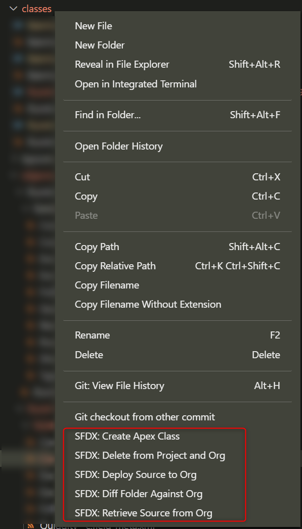 When ScratchOrg is set as default org VSCode menu is missing commands and org browser. · Issue ...