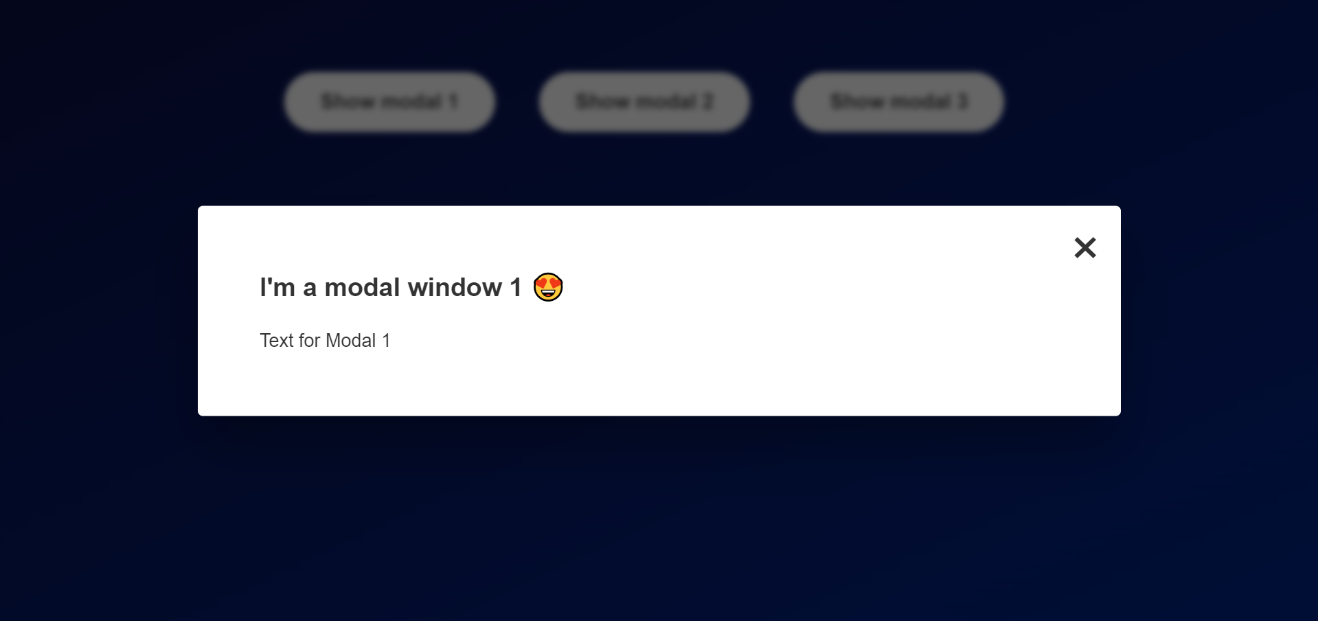 Github Asavei16modalwindow This Is A Demo Game Implemented Using Html Css Javascript