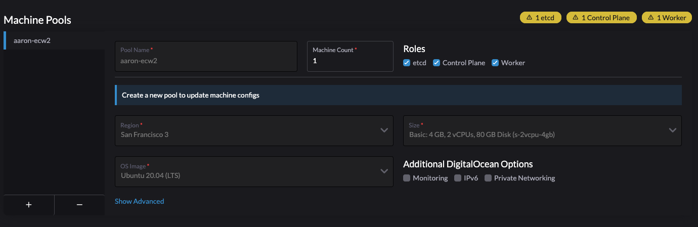 Machine pool dropdowns do not have disabled styling · Issue #3797 · rancher/dashboard · GitHub
