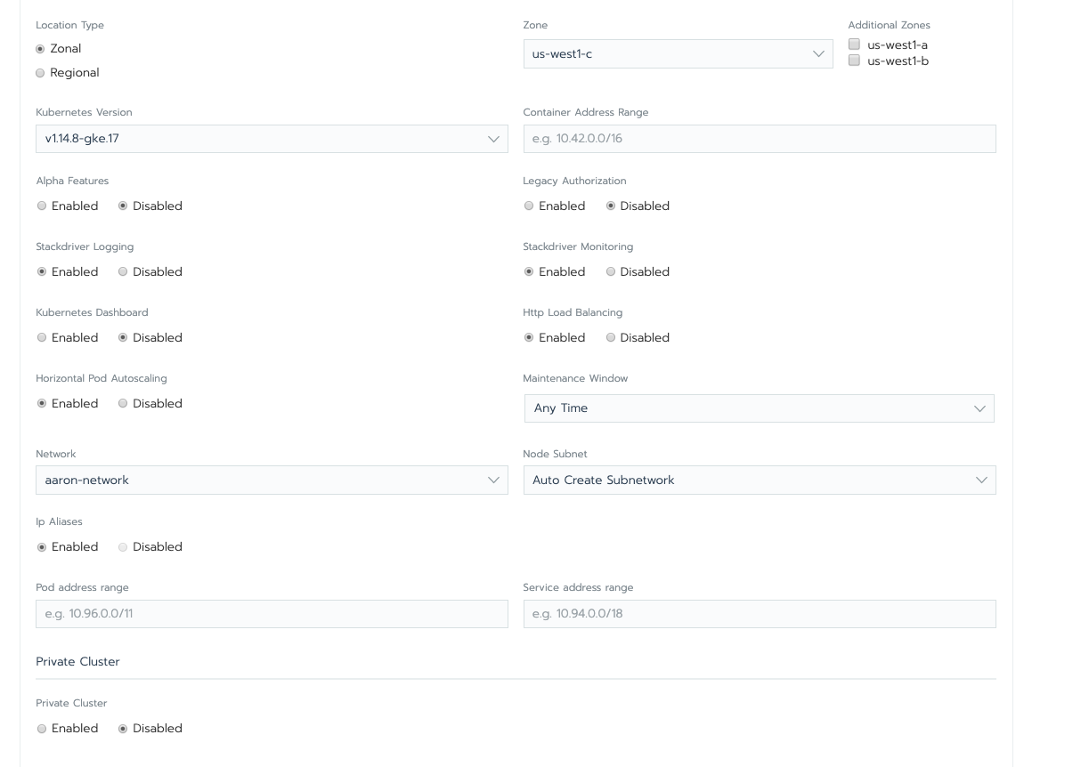 Gke Provisioning Unable To Create A Subnet In Network Vpc With An Existing Subnet · Issue