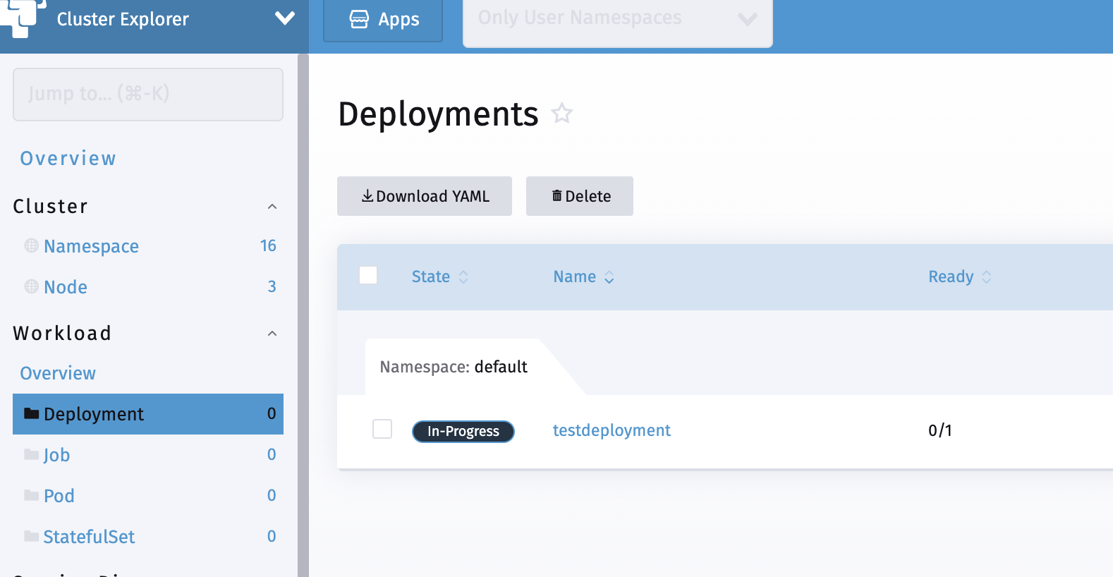 Deployment status is not updated · Issue #1012 · rancher/dashboard · GitHub