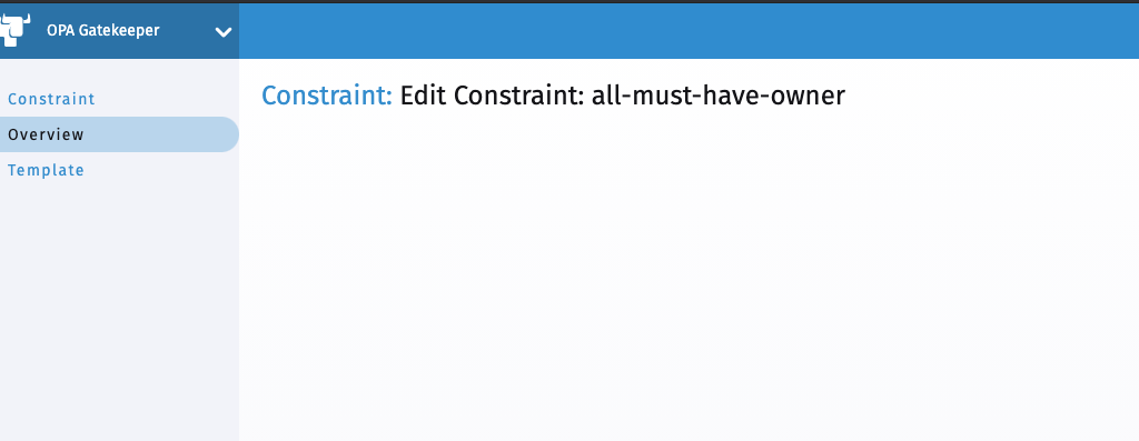 OPA -Unable to edit constraint created from kubectl · Issue #1194 · rancher/dashboard · GitHub