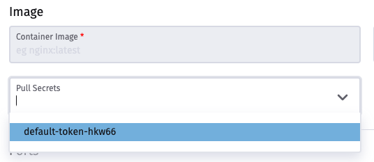 Missing Imagepullsecrets Field In Container Form · Issue 1811 · Rancherdashboard · Github
