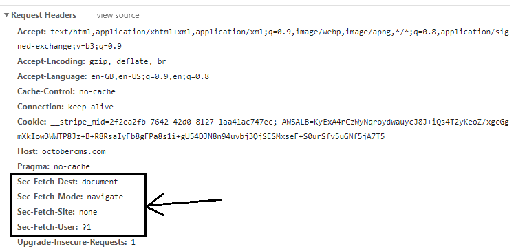 Add CSRF protection using the new Fetch Metadata api · Issue #4884 · octobercms/october · GitHub