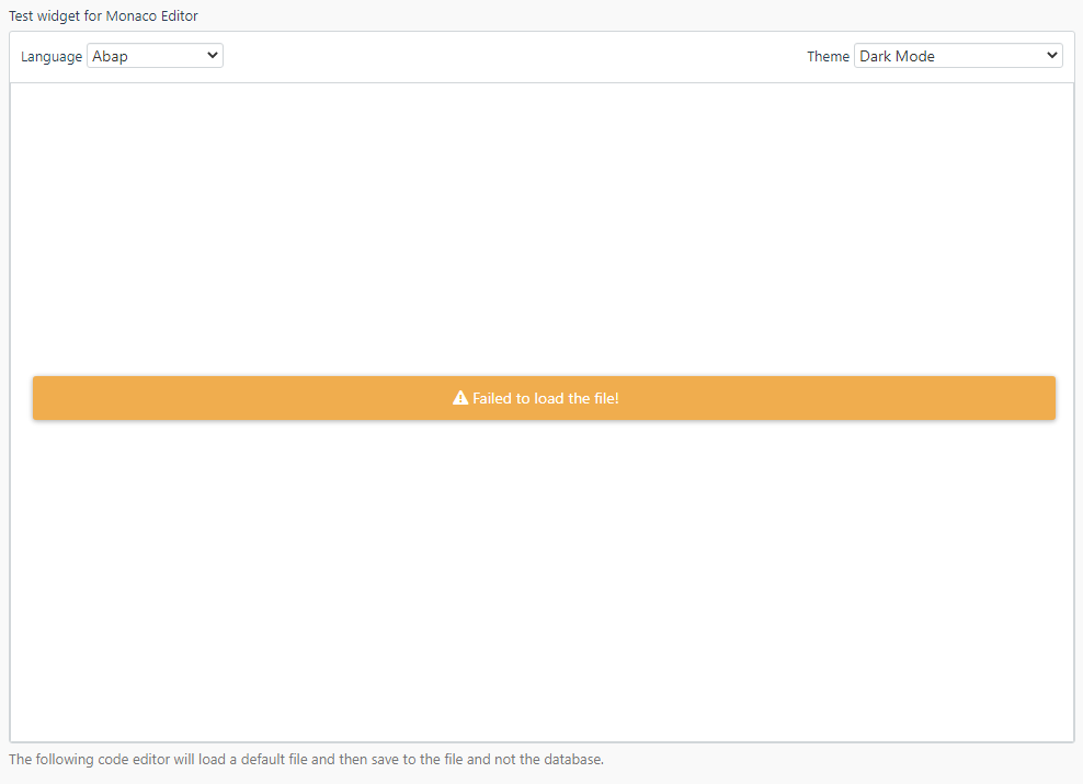 Add the ace editor code select feature to the CMS page · Issue #4545 ...