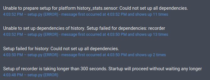 Dependencies And Timeout Issues After 0114 Upgrade · Issue 38810 · Home Assistantcore · Github 1366