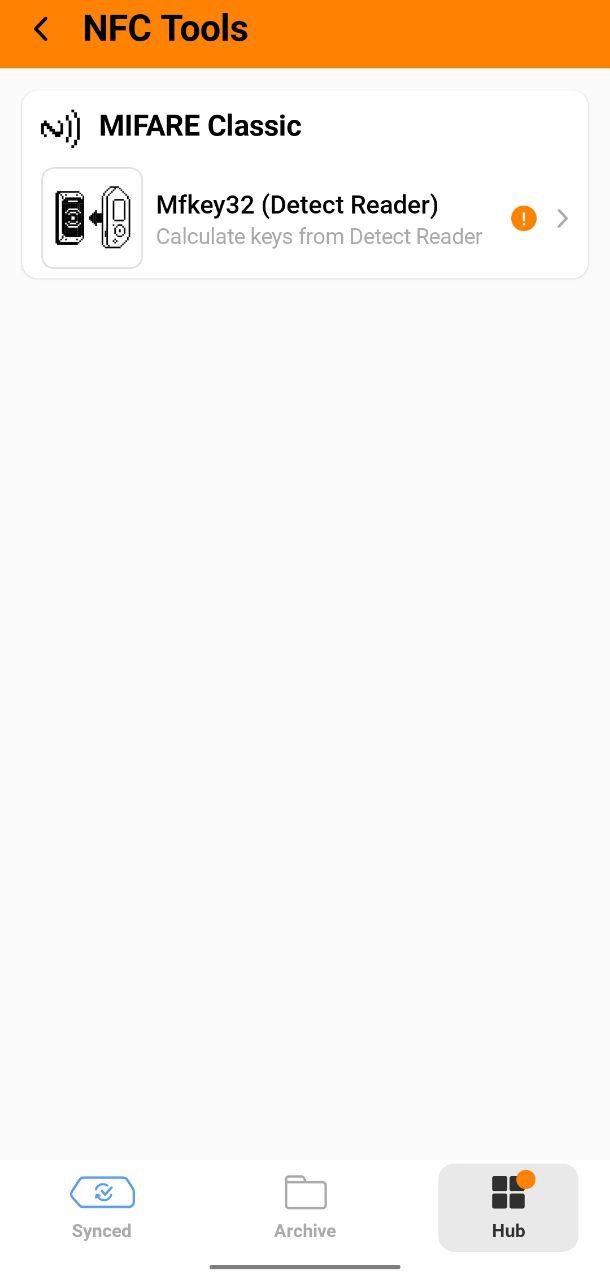 App crash when i tap Mfkey32 (Detect Reader) · Issue #739 · flipperdevices/Flipper-Android-App ...