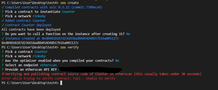 Error during Verify · Issue #1278 · OpenZeppelin/openzeppelin-sdk · GitHub