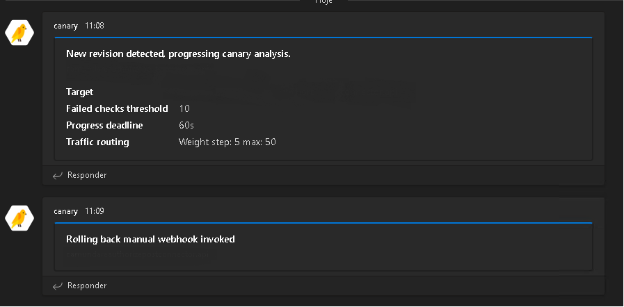 Rollback gate in he path rollback/check rollback deployment without response from webhook ...