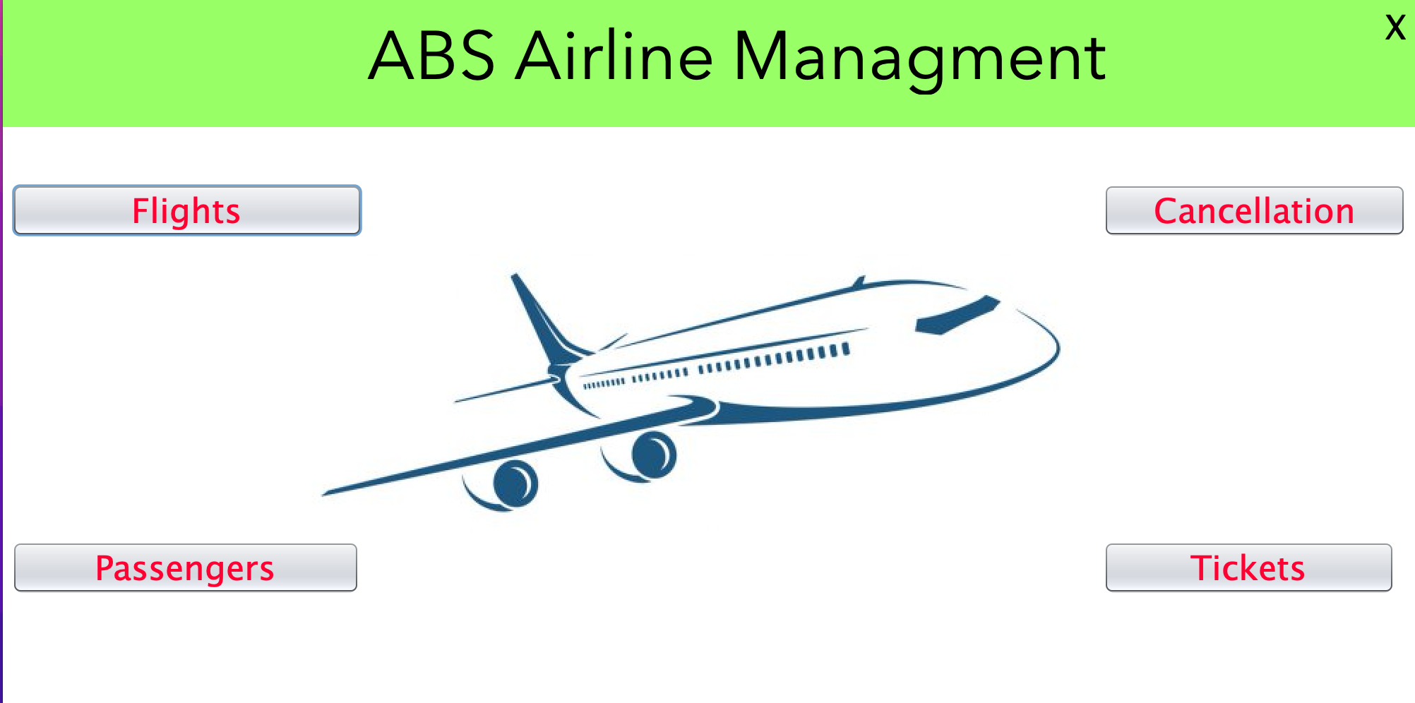 GitHub - berkaysecil/Airline-Management-Project: This project is ...