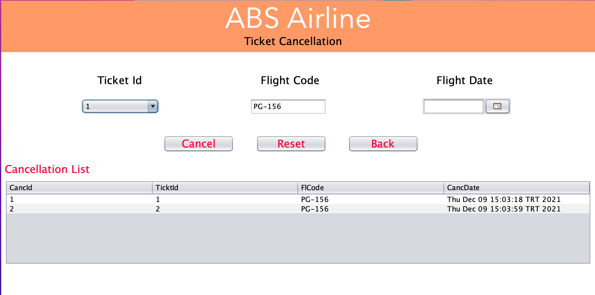 GitHub - berkaysecil/Airline-Management-Project: This project is ...