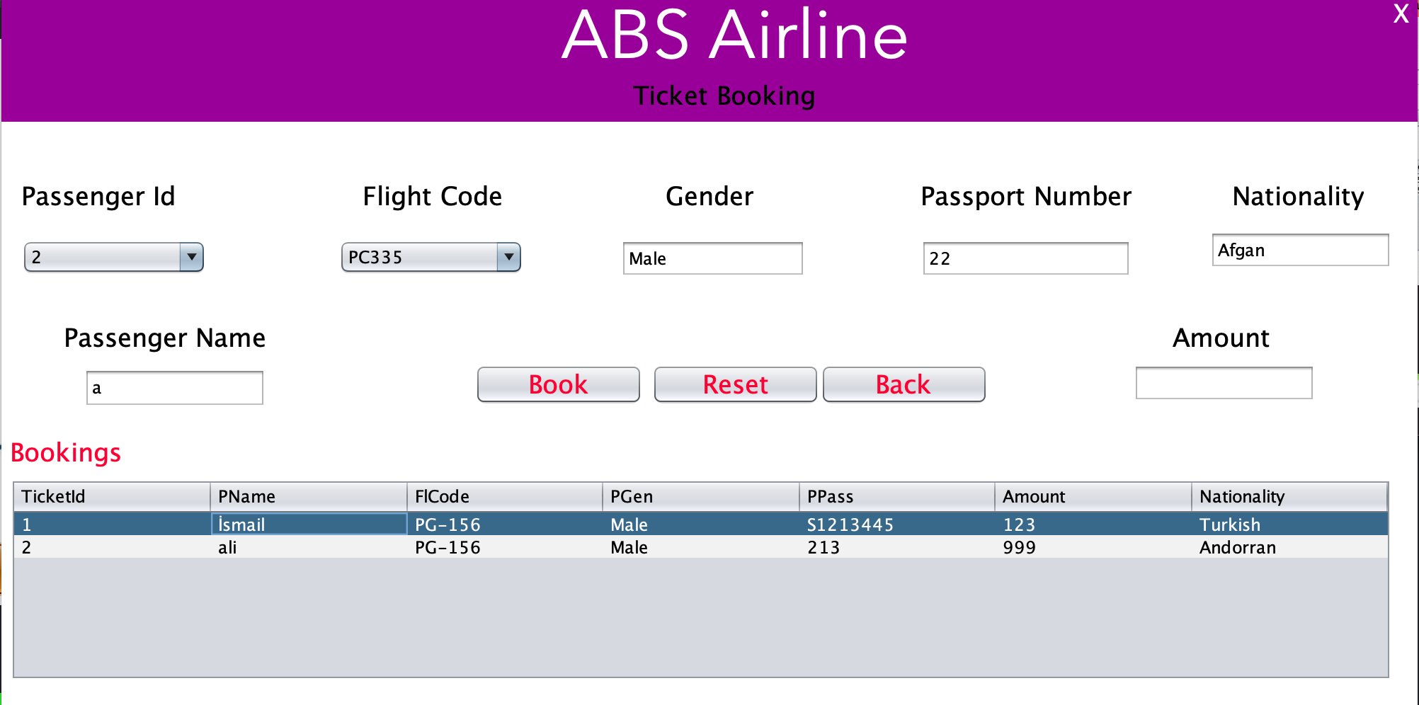 GitHub - berkaysecil/Airline-Management-Project: This project is ...