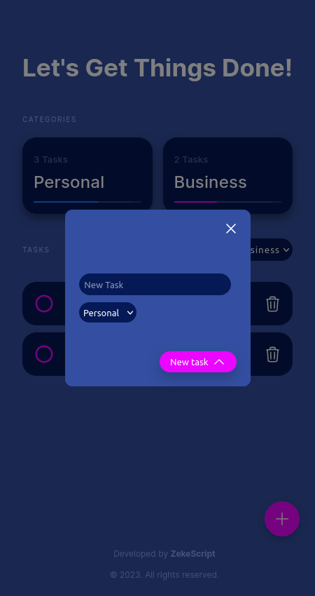 Github Zekescripttodo List Todo List In React A Web Application In React To Efficiently And