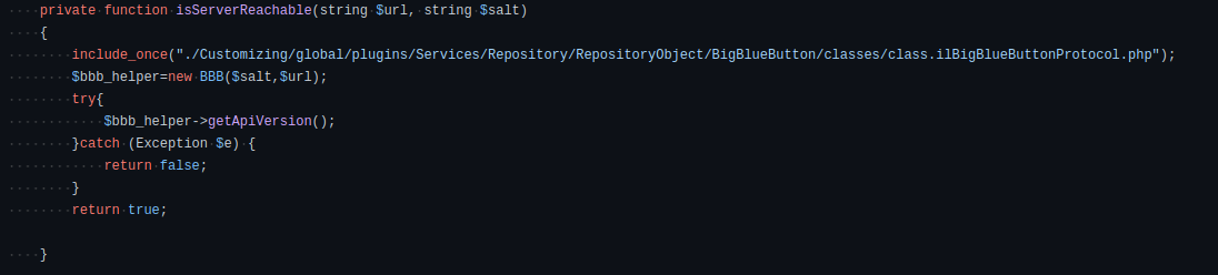 Plugin 2.0 release doesn't work with Ilias 5.4.23 / BBB 2.2 (self signed cert problem) · Issue ...