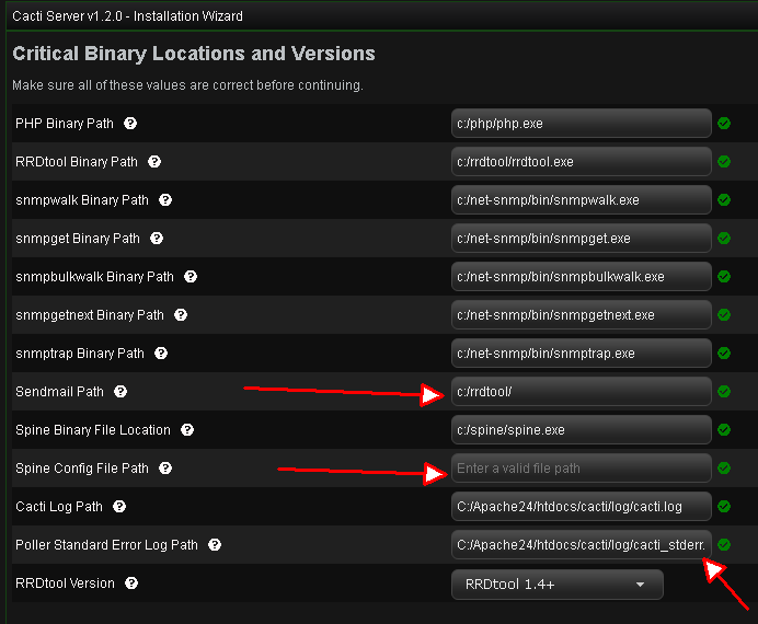 [win32] Critical Binary Locations And Versions Path Issues · Issue 2046 · Cacti Cacti · Github
