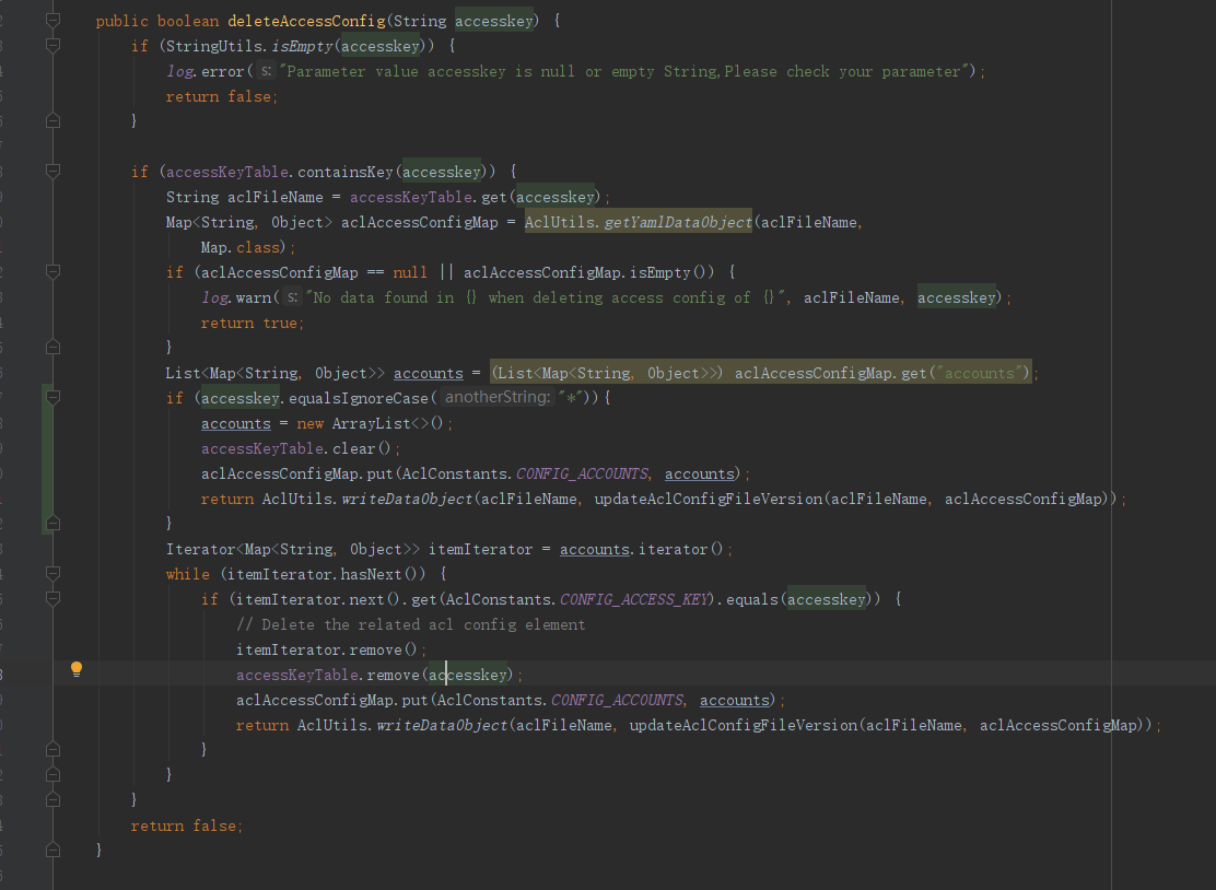When deleting accessKey, can you add the function of clearing all accessKeys · Issue #6200 ...