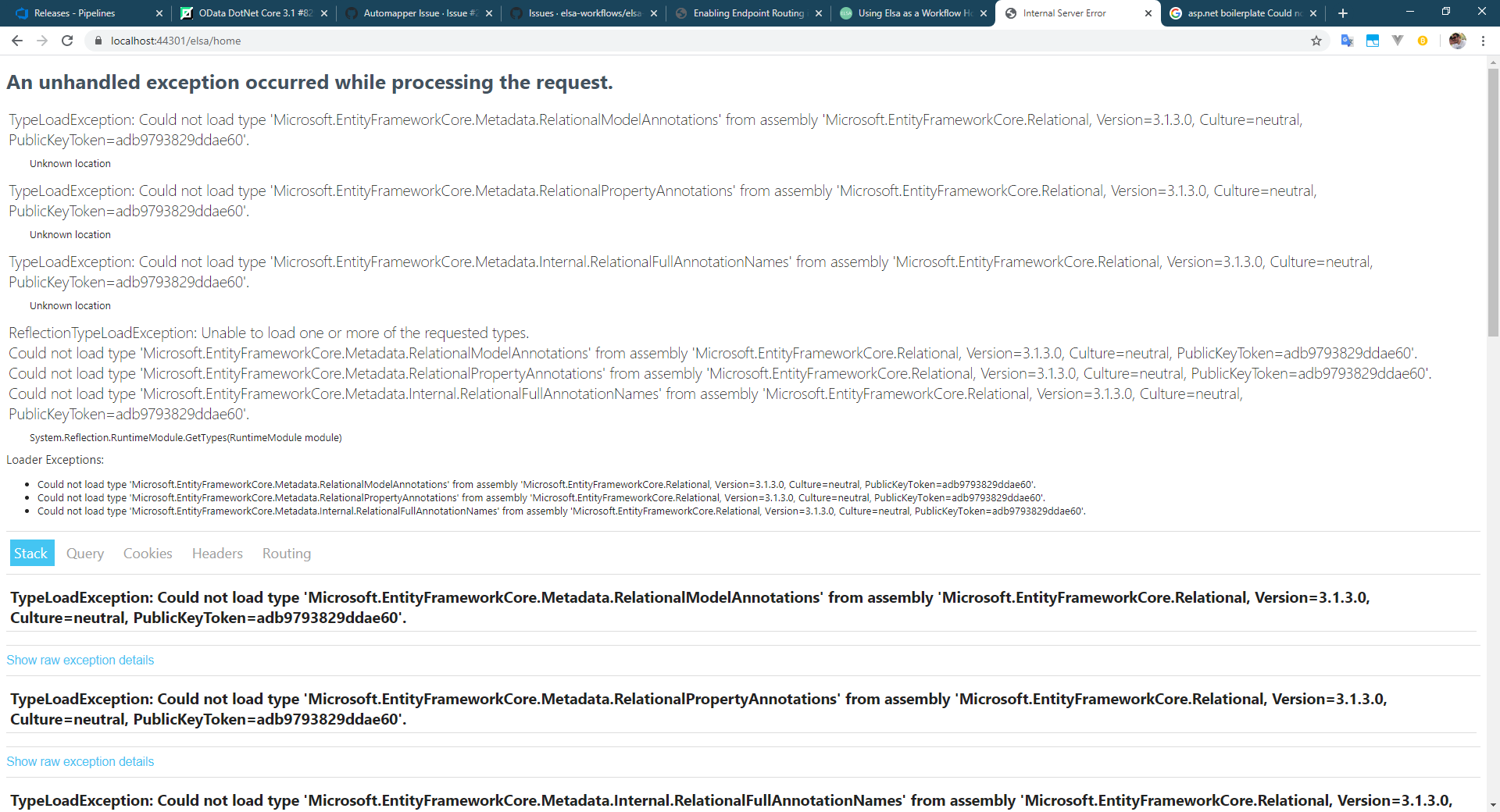 Automapper Issue · Issue 290 · Elsa Workflows Elsa Core · Github