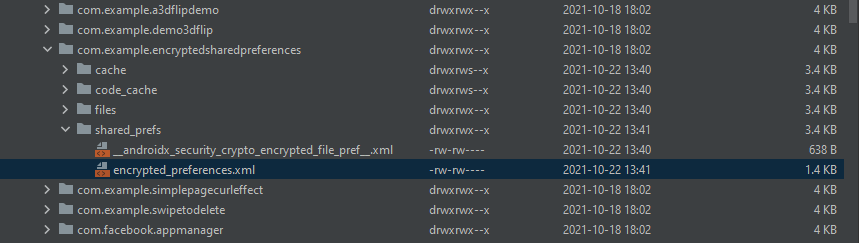 GitHub - arhannure2/EncryptedSharedPreferences