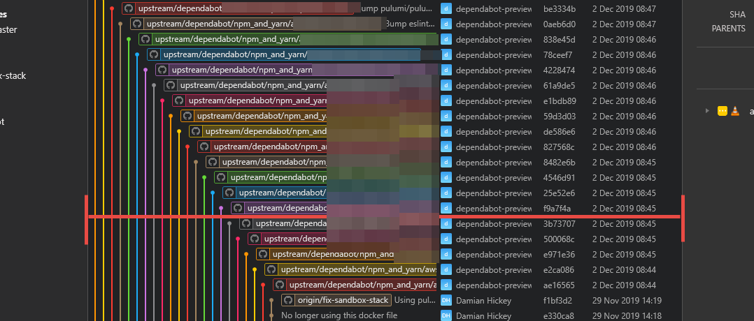 Vertical orientation - Allow for larger middle section (commits list) · Issue #359 · fork-dev ...
