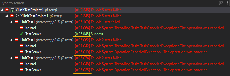 Client Timout Exception Thrown Differences Between Kestrel And