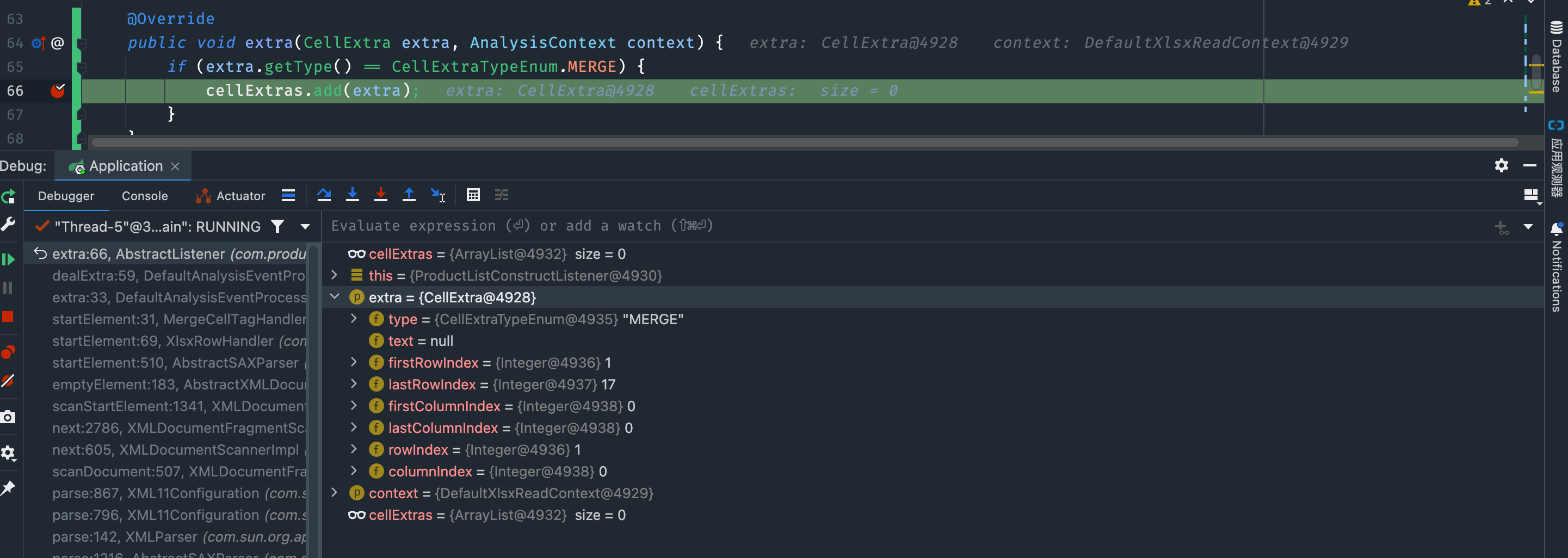 easyexcel读取合并单元格text 为null · Issue #2759 · alibaba/easyexcel · GitHub