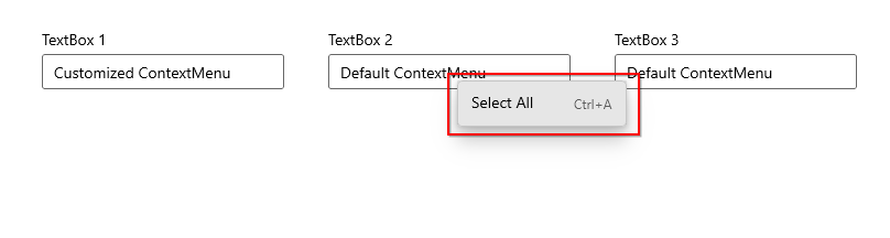 The ContextFlyout.Opening event hooking of one TextBox was triggered for all TextBoxes in the ...