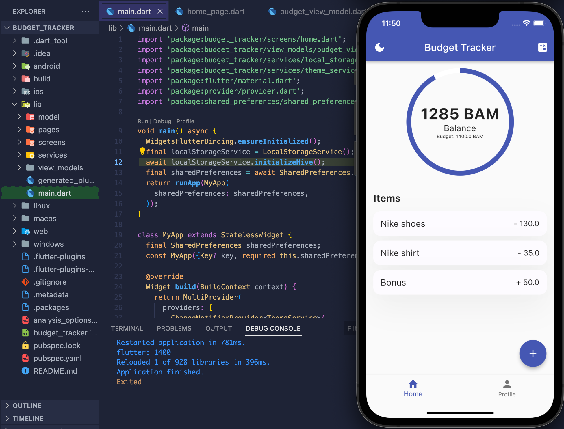 GitHub - pervanluka/Flutter-Budget-Tracker: Budget tracker with NoSQL database