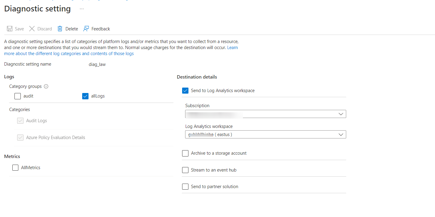 [Feature]: Make Get-AzDiagnosticSettings work. · Issue #19249 · Azure/azure-powershell · GitHub