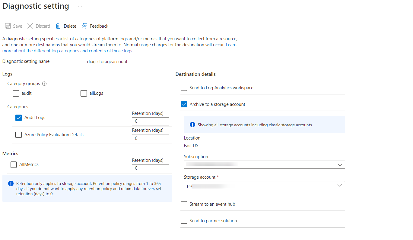 [Feature]: Make Get-AzDiagnosticSettings work. · Issue #19249 · Azure/azure-powershell · GitHub