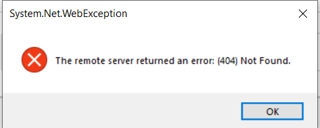 Getting below error after we hit update button · Issue #555 · ravibpatel/AutoUpdater.NET · GitHub