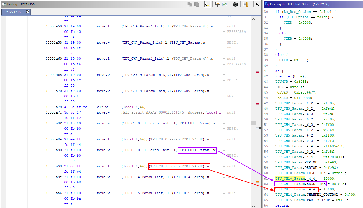 Missing structure names in decompiler view · Issue #1393 · NationalSecurityAgency/ghidra · GitHub
