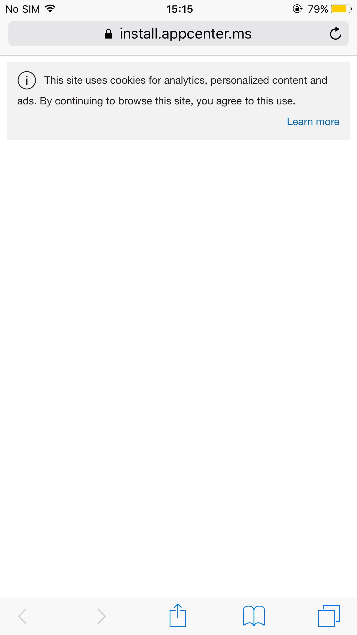 Cant Browse Site Appcenterms Ios 10 11 · Issue 542 · Microsoftappcenter · Github