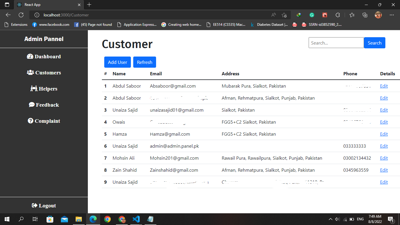 GitHub - abdulsaboor2/fypadminpanel
