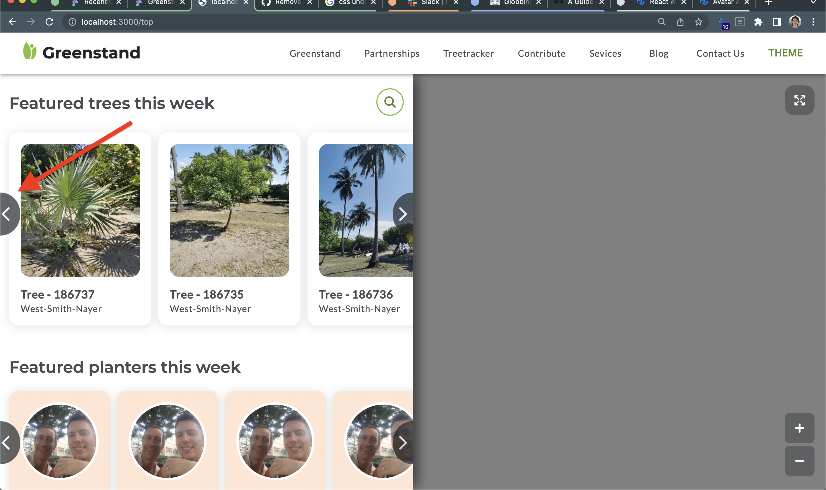 Dim the slider button if mouse is not hovering on it. · Issue #531 · Greenstand/treetracker-web ...