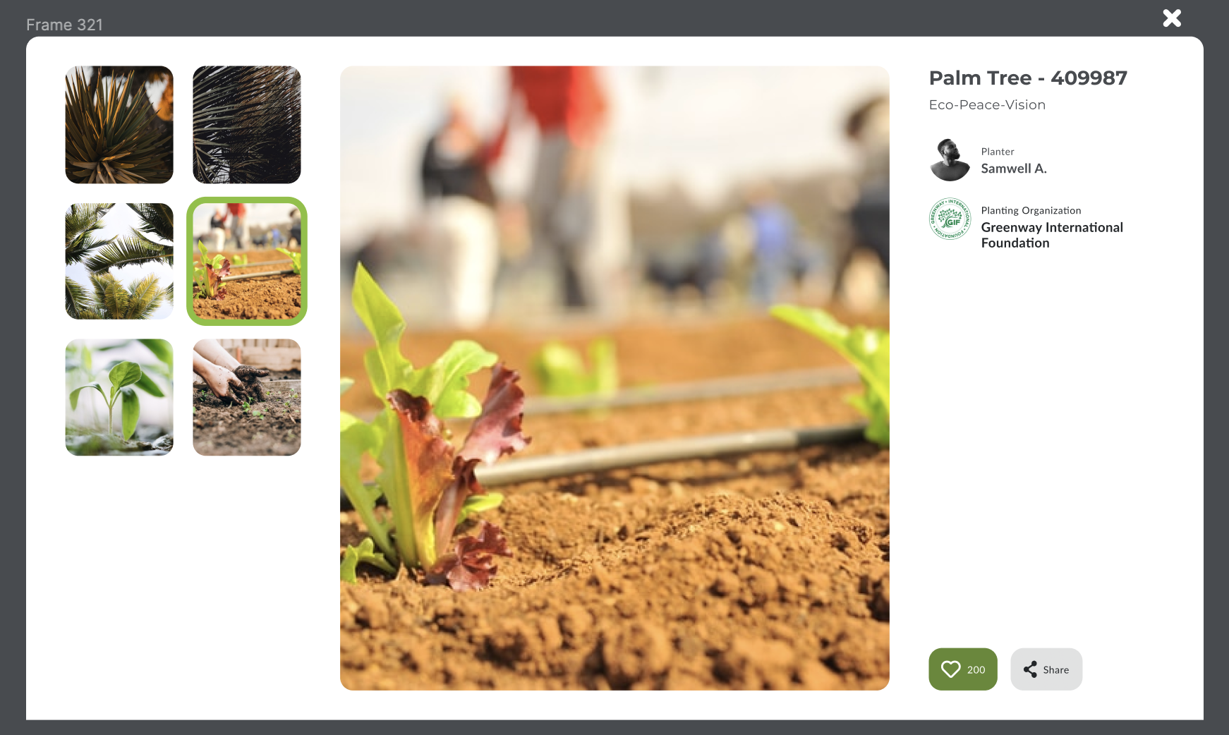 New tree info details component · Issue #555 · Greenstand/treetracker ...