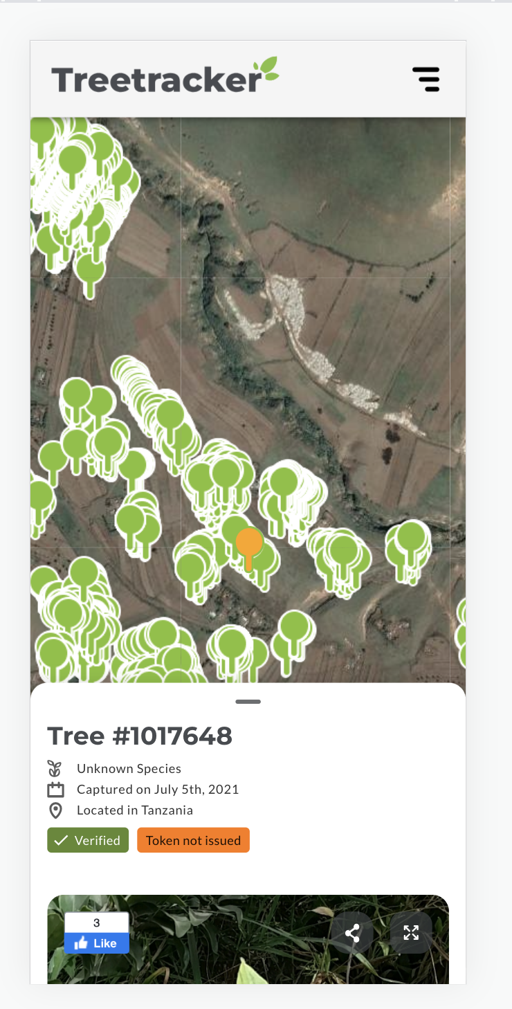 Embed web map for mobile view · Issue #1701 · Greenstand/treetracker-web-map-client · GitHub