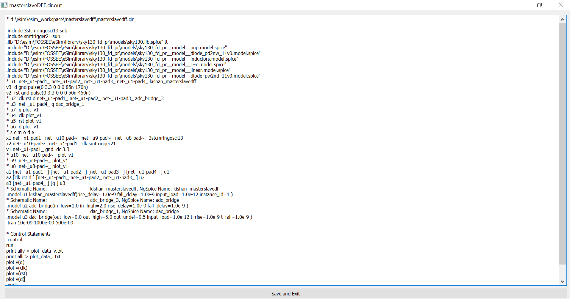 GitHub - kishanpentyala/MasterslaveDFF_mixedsignal: Masterslave D ...